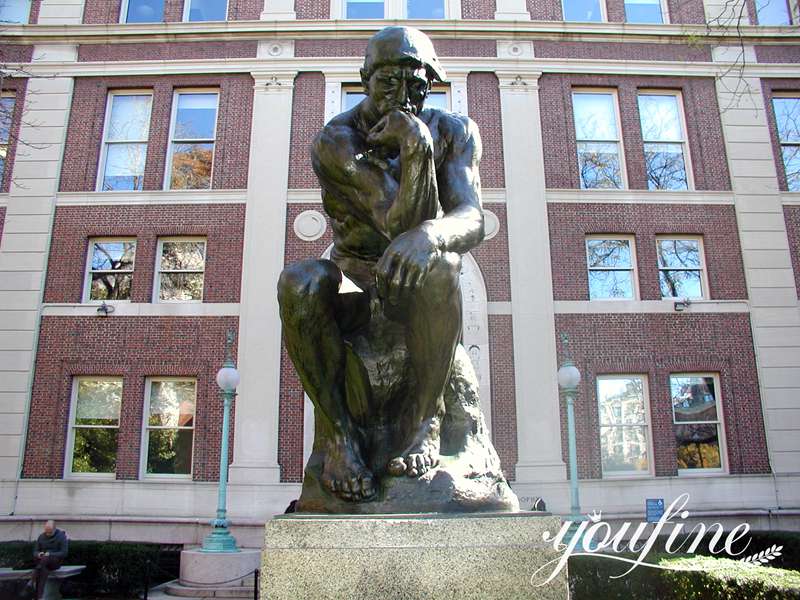 Bronze the Thinker Statue Auguste Rodin Sculpture Replica for Sale BOKK ...