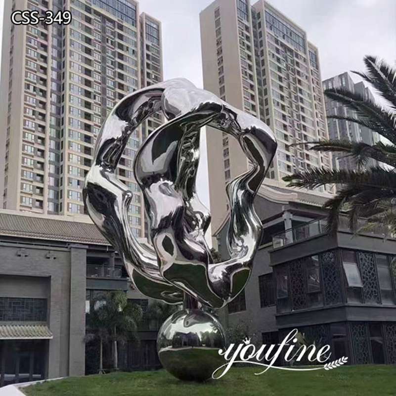 Large Outdoor Abstract Metal Sculpture Factory CSS-349-You Fine Sculpture
