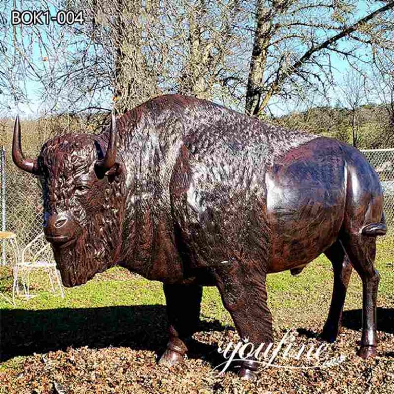 Outdoor Large Chicago Bronze Bull Statue for Decor for Sale BOKK-352 ...