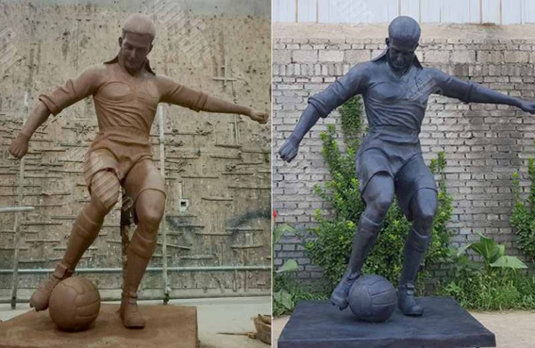 Life Size Bronze Football Player Statue Custom for Sale BOKK-555 ...