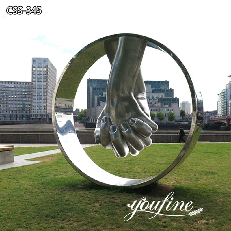 Abstract Metal Famous Modern Sculpture Lorenzo Quinn Art CSS-345