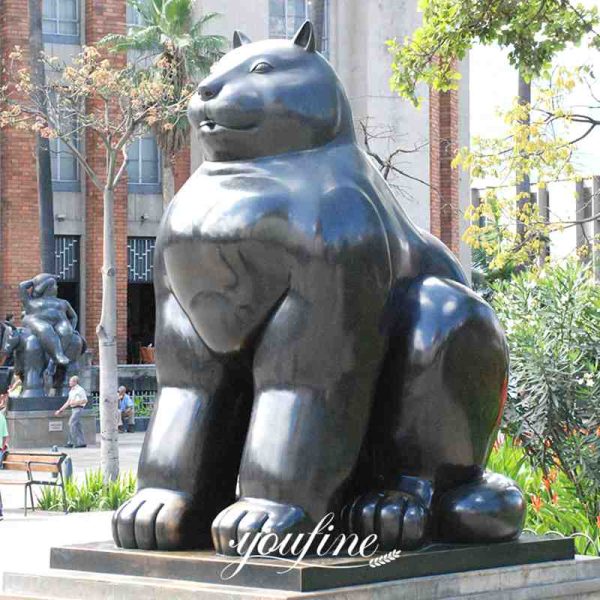 What Is Fernando Botero Sculpture Best Known for?