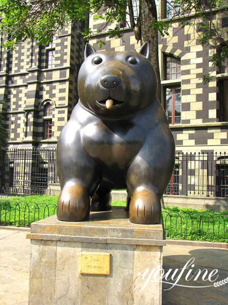 What Is Fernando Botero Sculpture Best Known for?