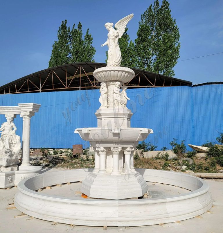 Garden Decor Angel Fountain