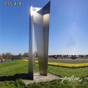 Modern Stainless Steel Monument Art Design for Sale CSS-418 - YouFine