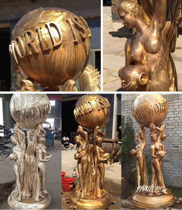 Famous Bronze Scarface The World is Yours Statue