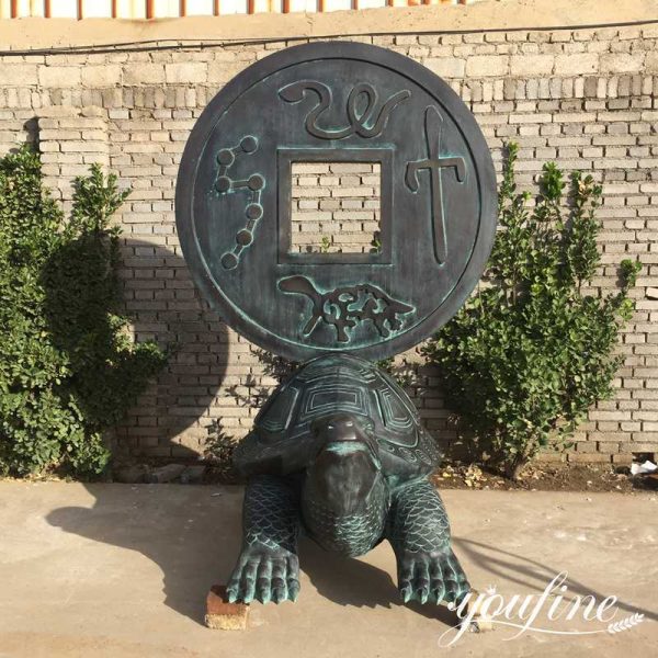 Bronze Giant Tortoise Statue Garden Outdoor Decor for Sale BOK1-193 ...