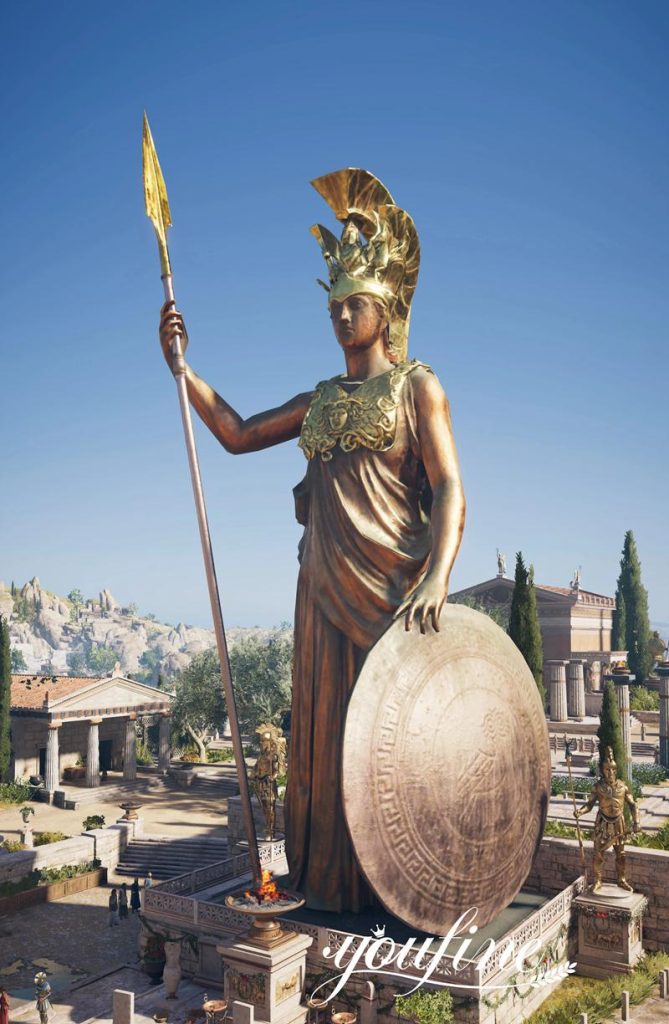 Huge Bronze Famous Athena Sculpture Factory Supplier BOK1-197 - YouFine ...
