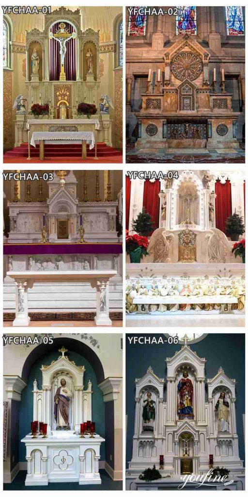 Natural Marble Catholic Church Altar First Class Manufacturer CHS-864 ...