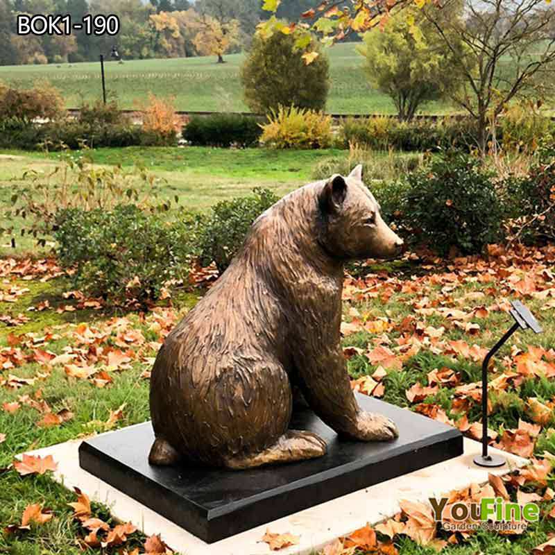 Bear Yard Statue