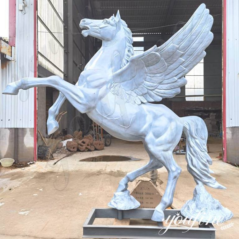 Bronze Pegasus Garden Life-size Horse Wing Statue for Sale BOK1-243