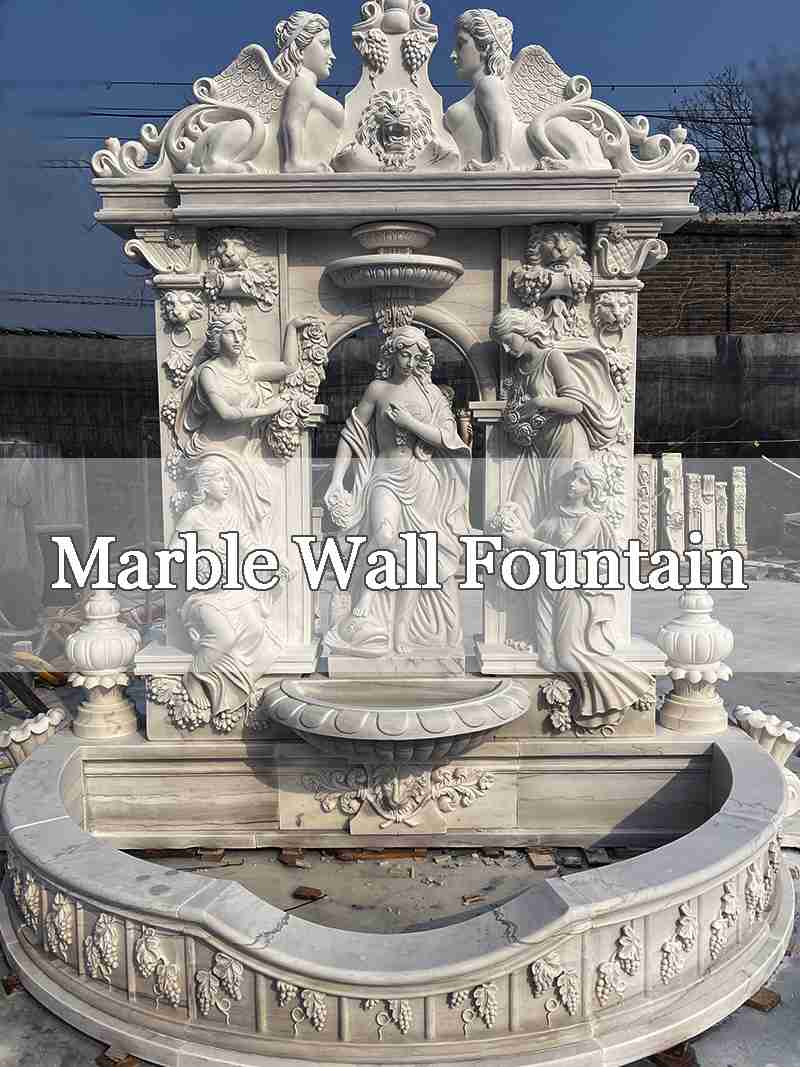 Garden Marble Water Fountain--YouFine Sculpture
