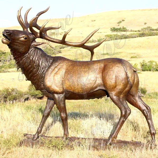 Custom Life Size Bronze Stag Statue - YouFine