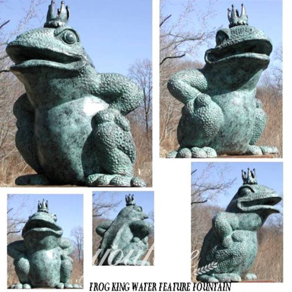 Large Bronze Feng Shui Frog Statue for Outdoor Garden Wholesale BOK1-320
