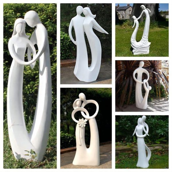 Garden Marble Enigma Infinite Love Statue MOK1-067 - YouFine Sculpture