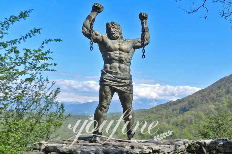 Bronze Golden Prometheus Statue Rockefeller Center Fountain Art for ...