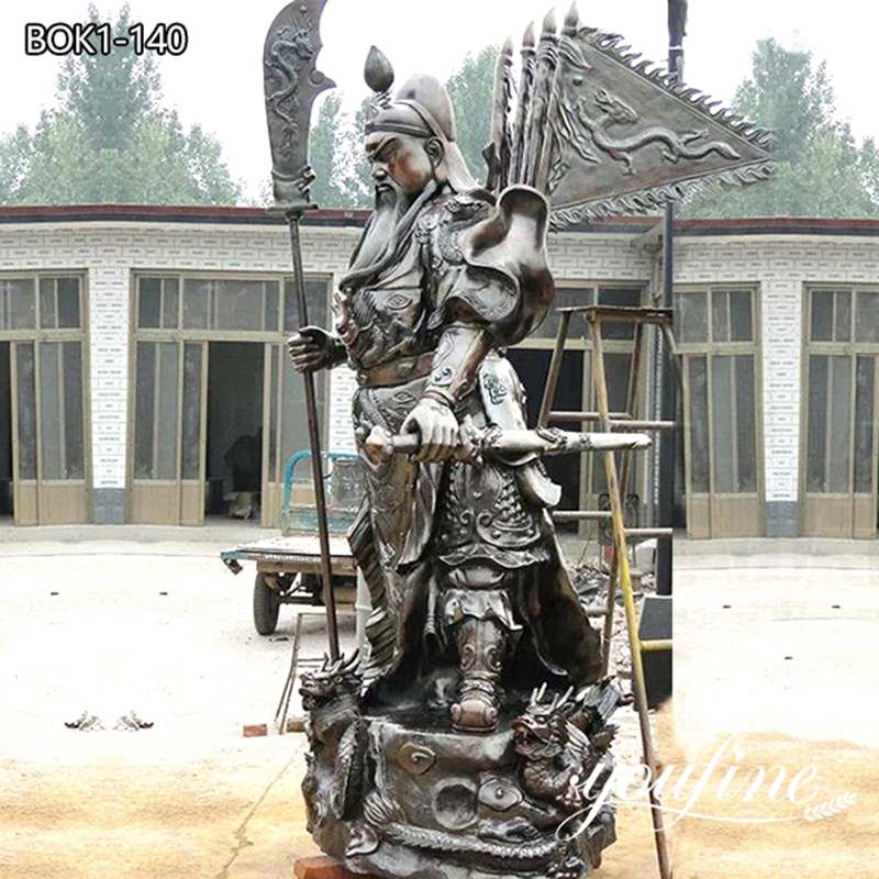 Estatua Gigante De Guan Yu Estatua Del Cobre Guan Yu Dios De La