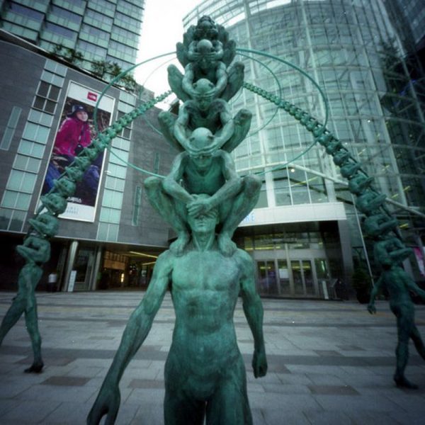 Do Ho Suh Karma Sculpture Blinded Men High into the Sky CSS-894
