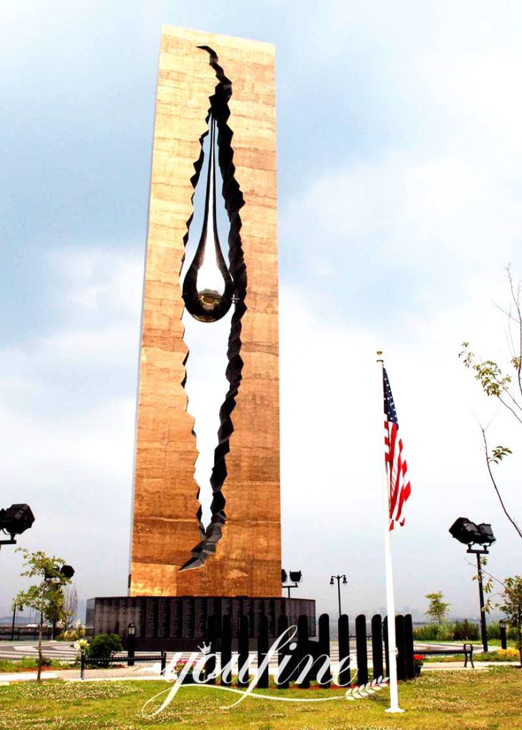 Where is the 911 Teardrop Memorial?