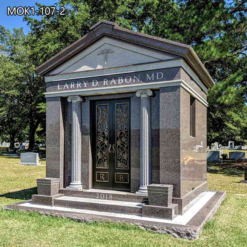 Private Cemetery White Marble Mausoleum for Sale MOK1-107 - YouFine