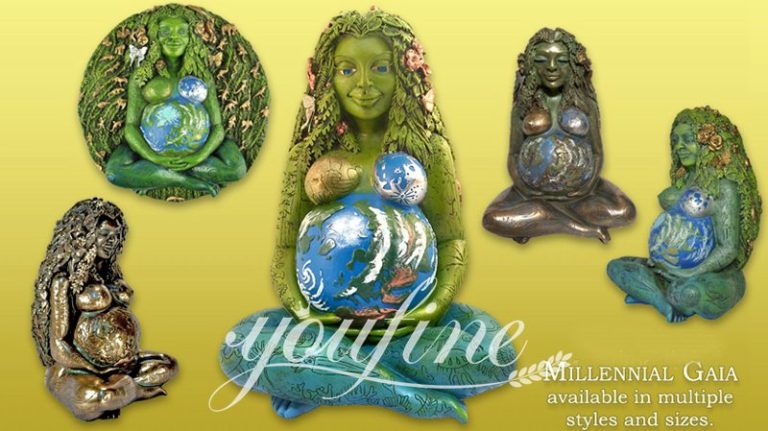 lifesize bronze Gaia Statue-YouFine