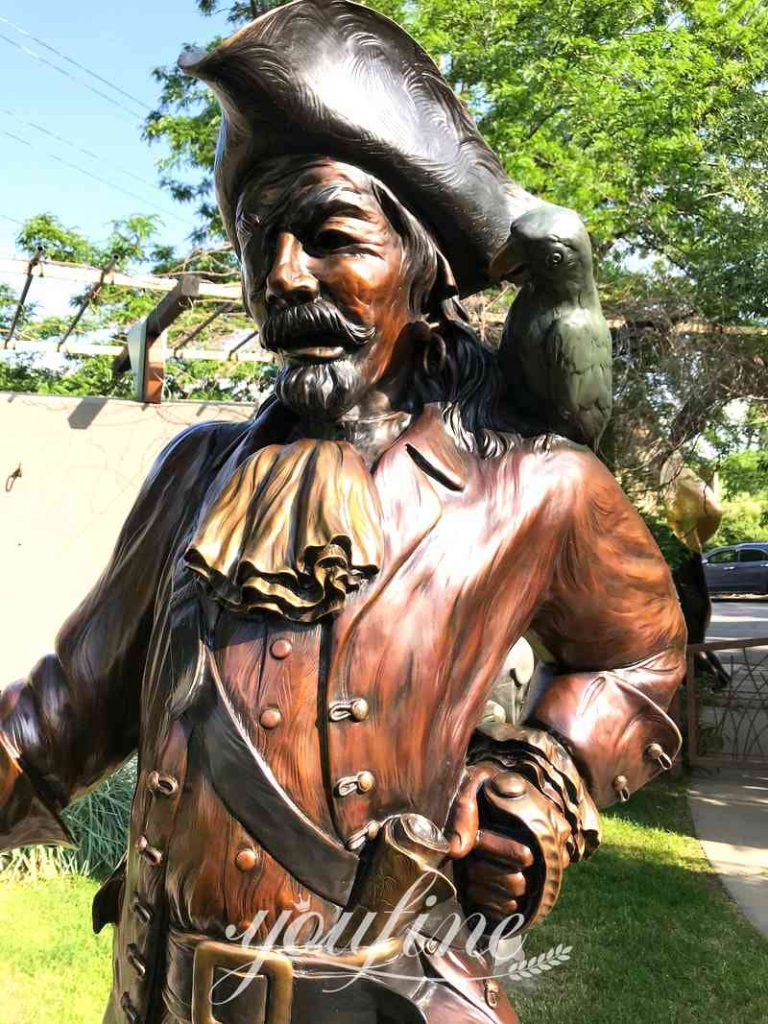 Bronze Life-size Sea Captain Statue Outdoor Harbour Decor Manufacturers ...