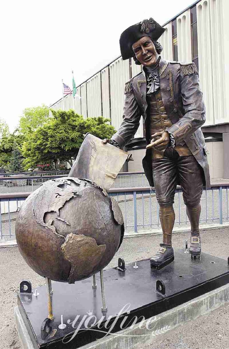 Bronze Life-size Sea Captain Statue Outdoor Harbour Decor Manufacturers ...