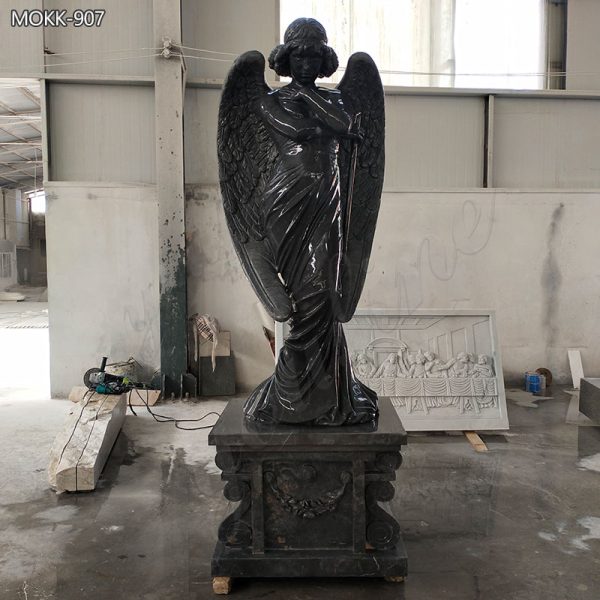 Angel of the Resurrection Statue Marble Classic Decor Factory Supply ...
