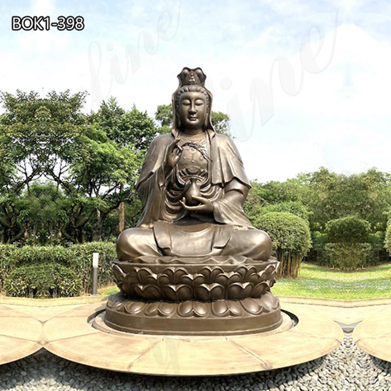 Large Bronze Guanyin Bodhisattva Statue for Sale BOK1-398