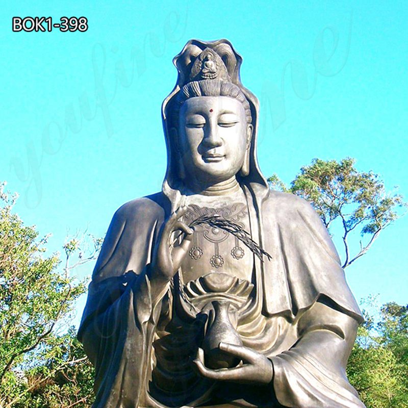 Large Bronze Guanyin Bodhisattva Statue for Sale BOK1-398