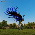 Modern Metal Phoenix Sculpture with Durable Quality for Sale - YouFine ...