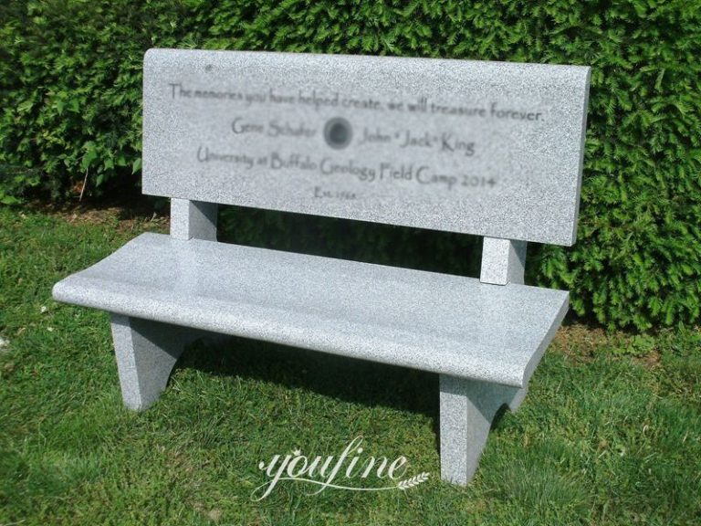 Custom Marble Memorial Benches: A Timeless Tribute