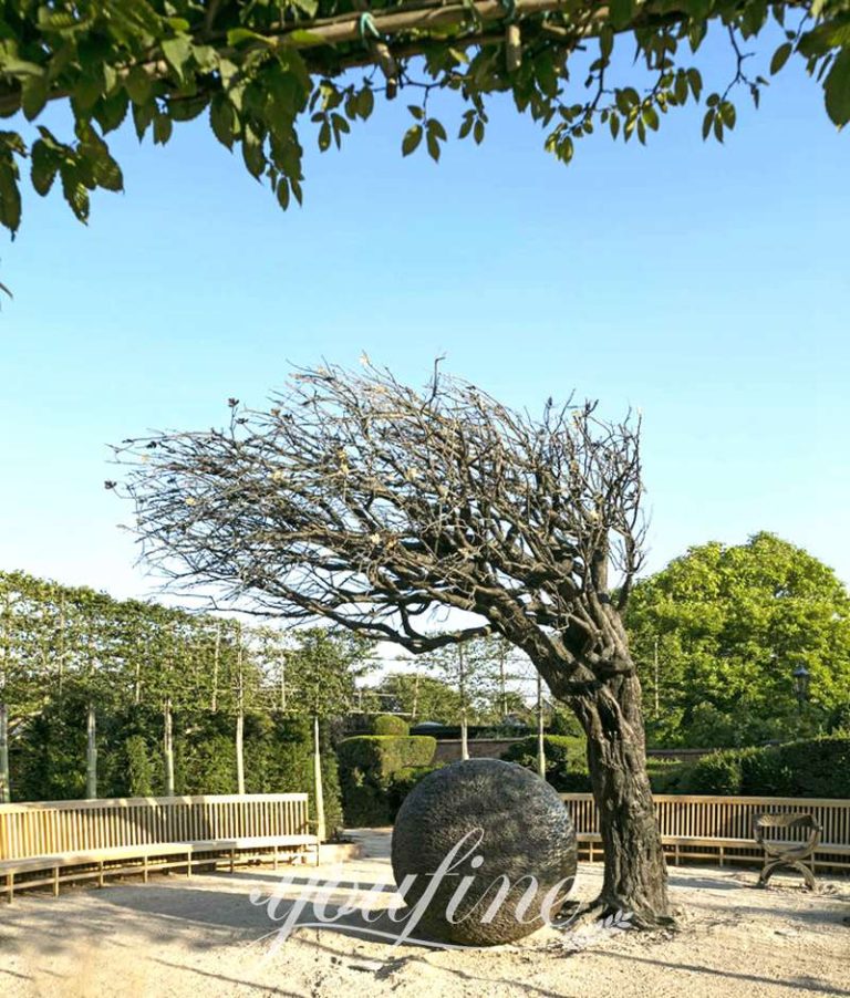 Bronze Tree Sculpture Shakespeare’s Final Home Art BOK1-424