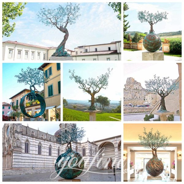 Bronze Tree Sculpture Shakespeare’s Final Home Art BOK1-424-YouFine ...