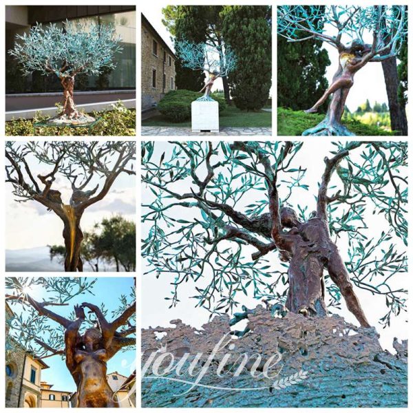 Bronze Tree Sculpture Shakespeare’s Final Home Art BOK1-424-YouFine ...