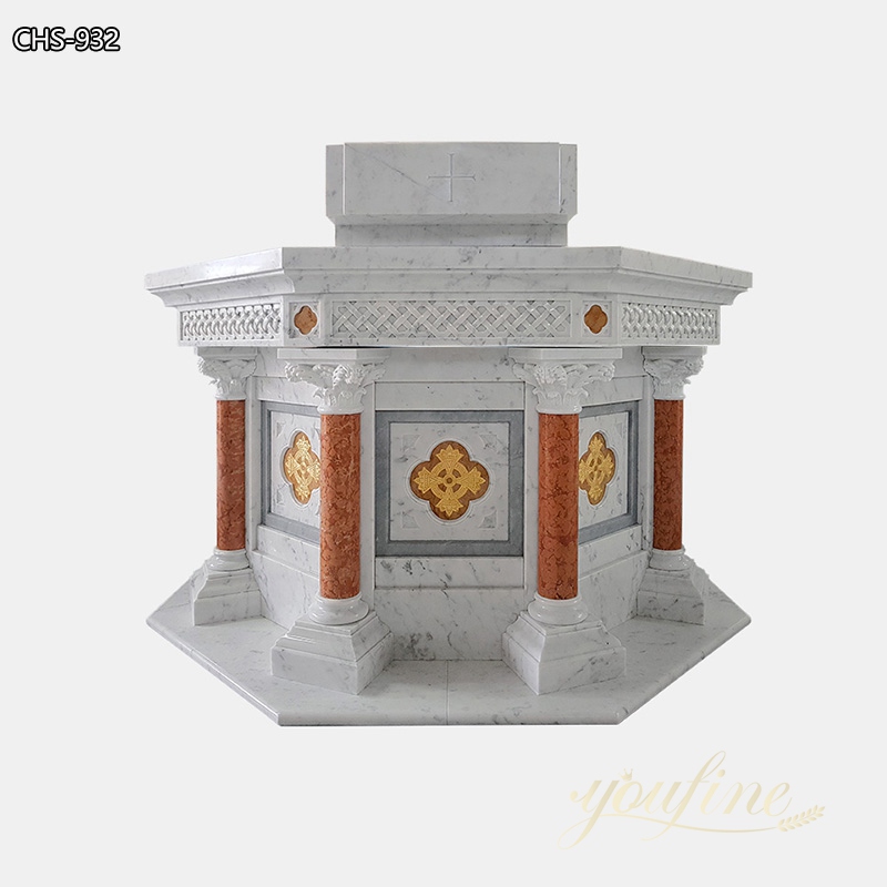 Marble Ambo Catholic Church Pulpit for Sale CHS-932 - YouFine Sculpture