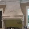 Exquisite Hand Carved Marble Range Hoods for Kitchen-YouFine Sculpture