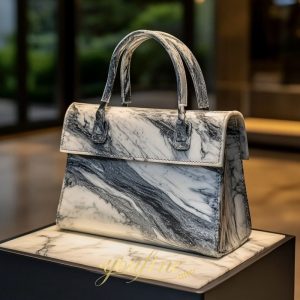 Marble Bag Sculptures: Where Fashion Meets Art in Exquisite Harmony