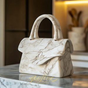 Marble Bag Sculptures: Where Fashion Meets Art in Exquisite Harmony