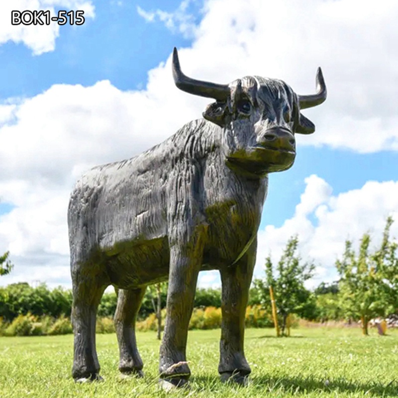 Highland Cow Statue