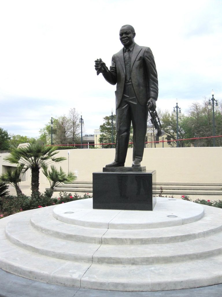 Famous Custom Bronze Louis Armstrong Statue New Orleans Replica