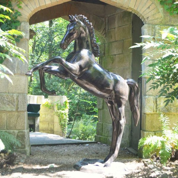 Lifesize Bronze Ferrari Horse Statue for Sale
