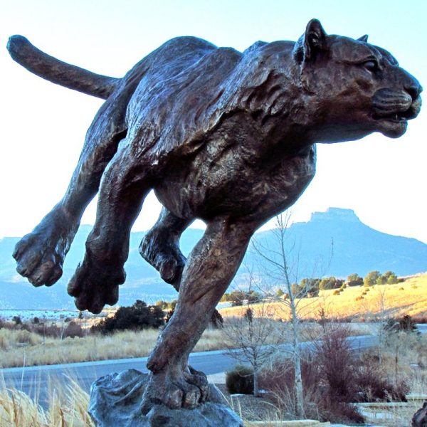Life Size Cougar Statue-Wildlife Art