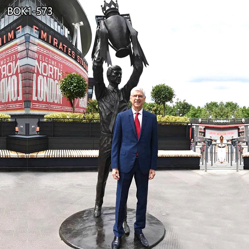 Bronze Commission Famous Wenger Statue Sports Figures Foundry Prices ...