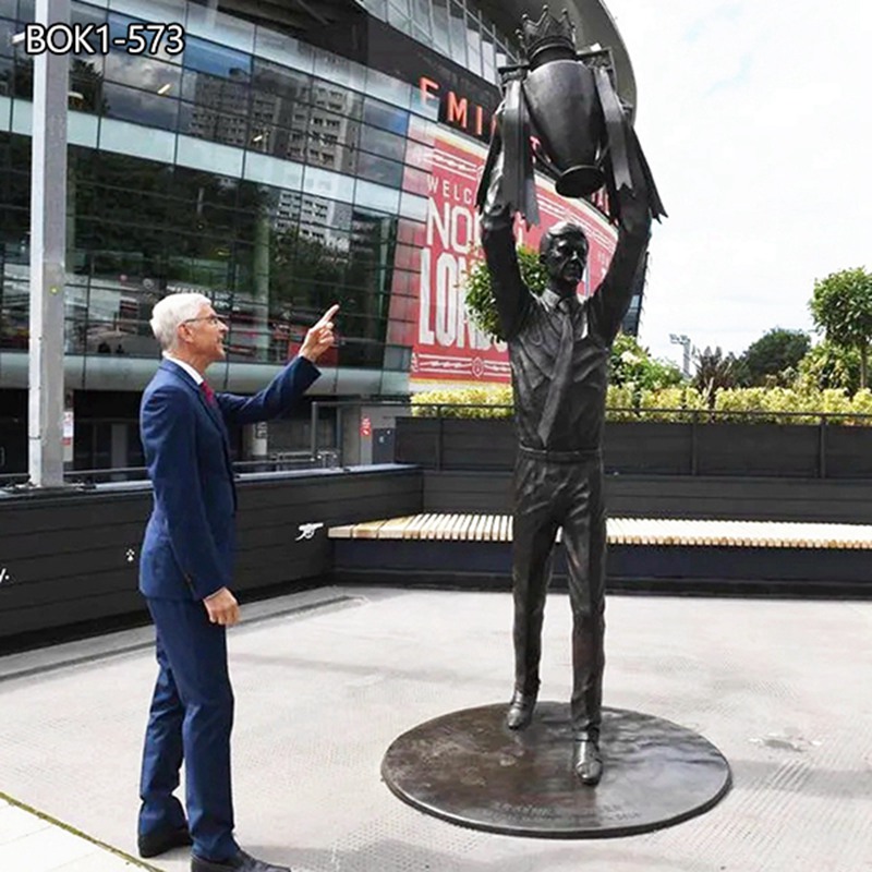 Bronze Commission Famous Wenger Statue Sports Figures Foundry Prices ...