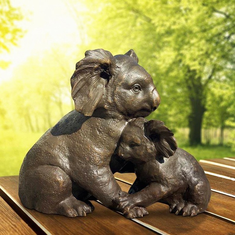 Life Size Australian Wildlife Bronze Koala Animal Statue - YouFine