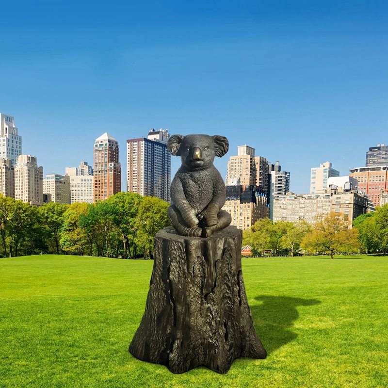 Life Size Australian Wildlife Bronze Koala Animal Statue - YouFine