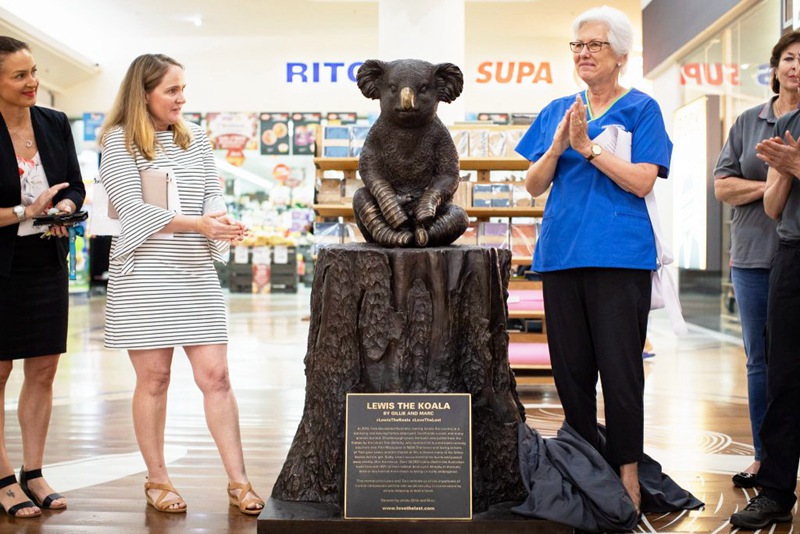 Life Size Australian Wildlife Bronze Koala Animal Statue - YouFine