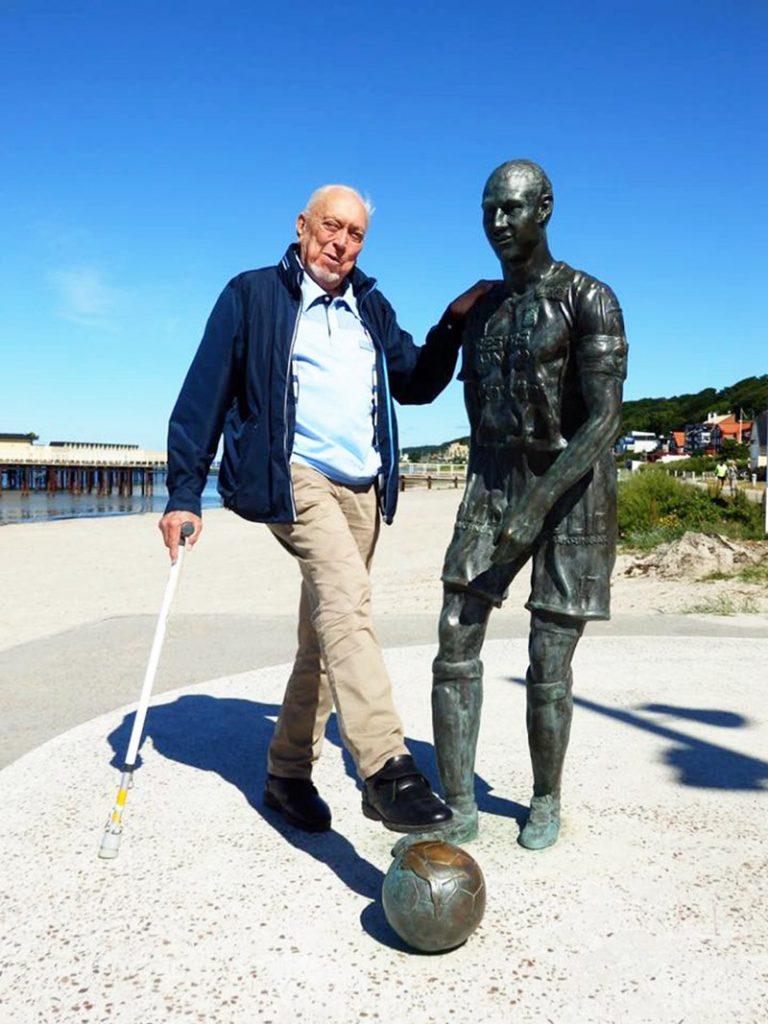 Famous Bronze Football Players Statues