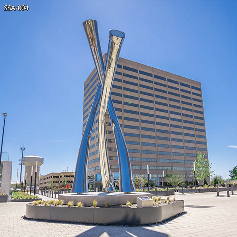 Modern Abstract Simple Line Sculpture for Community Square - YouFine